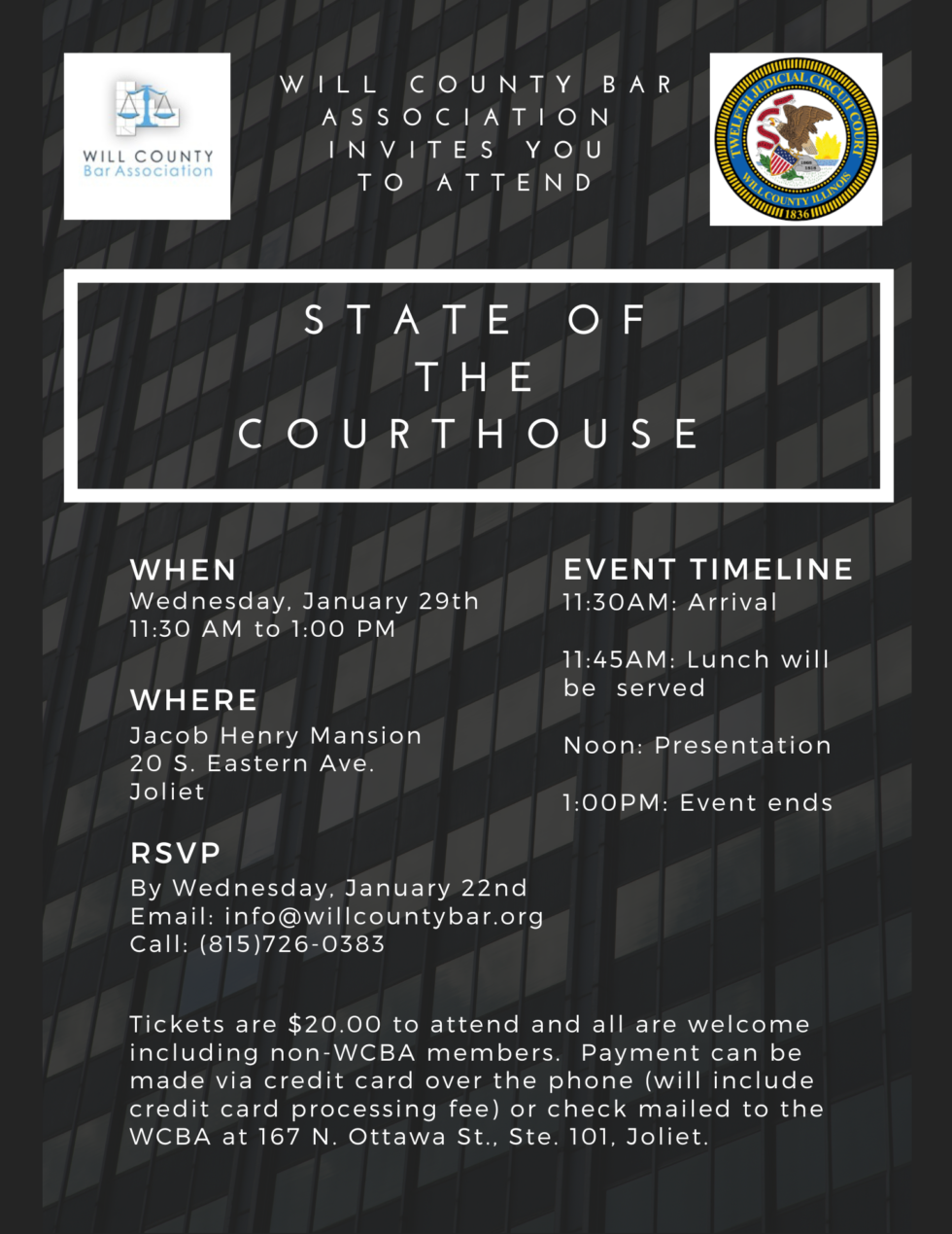 State of the Courthouse | Will County Bar Association